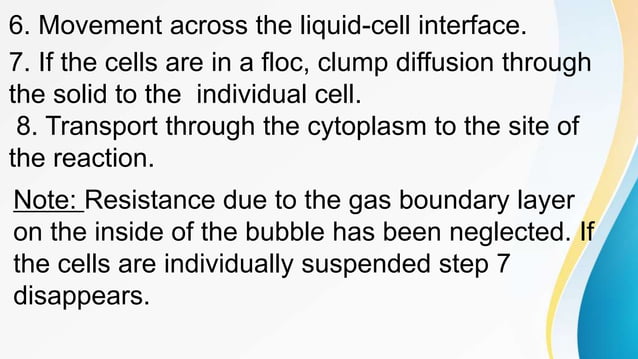 Aeration and agitation | PPTX | Chemistry | Science