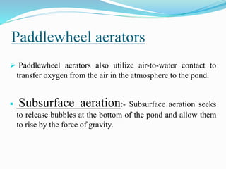 Aeration method | PPTX