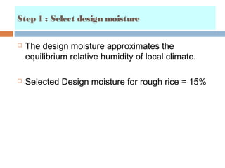 Aeration of storage structures | PPT