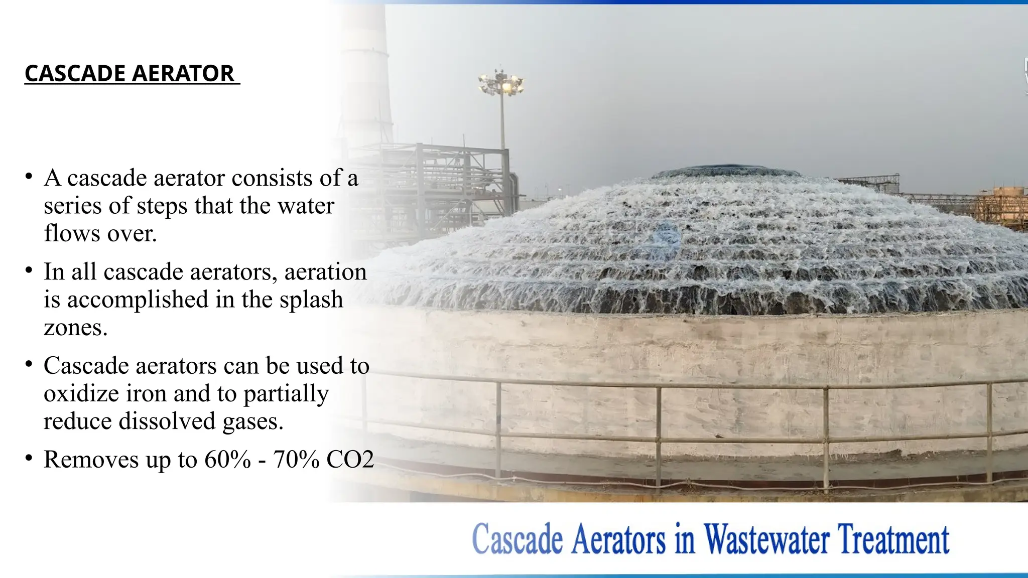 Aeration in waste water treatment and different methods | PPTX