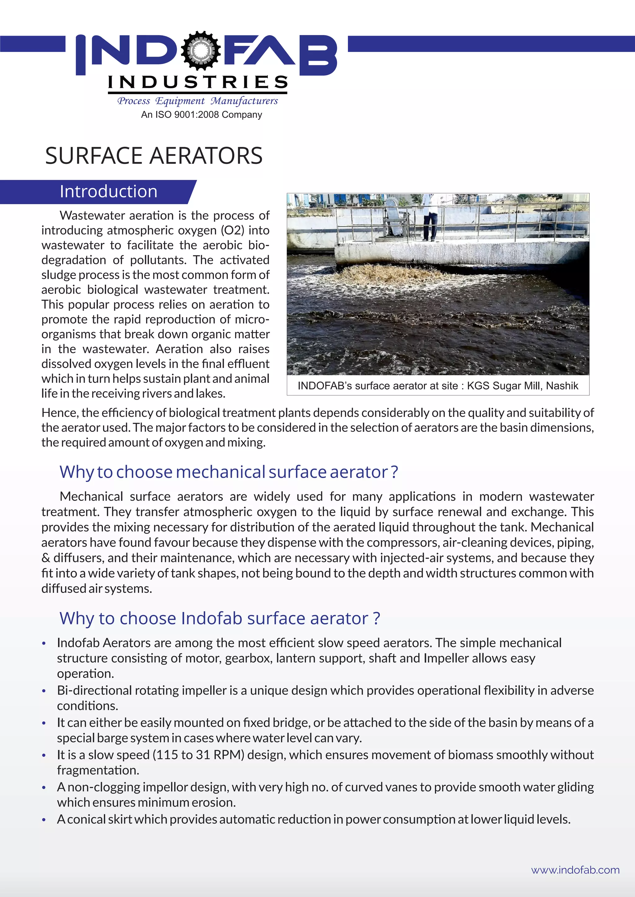 INDOFAB Aerator | PDF