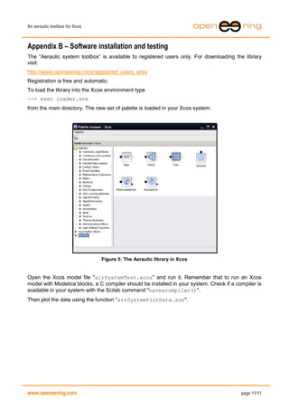 Aeraulic toolbox for Xcos | PDF