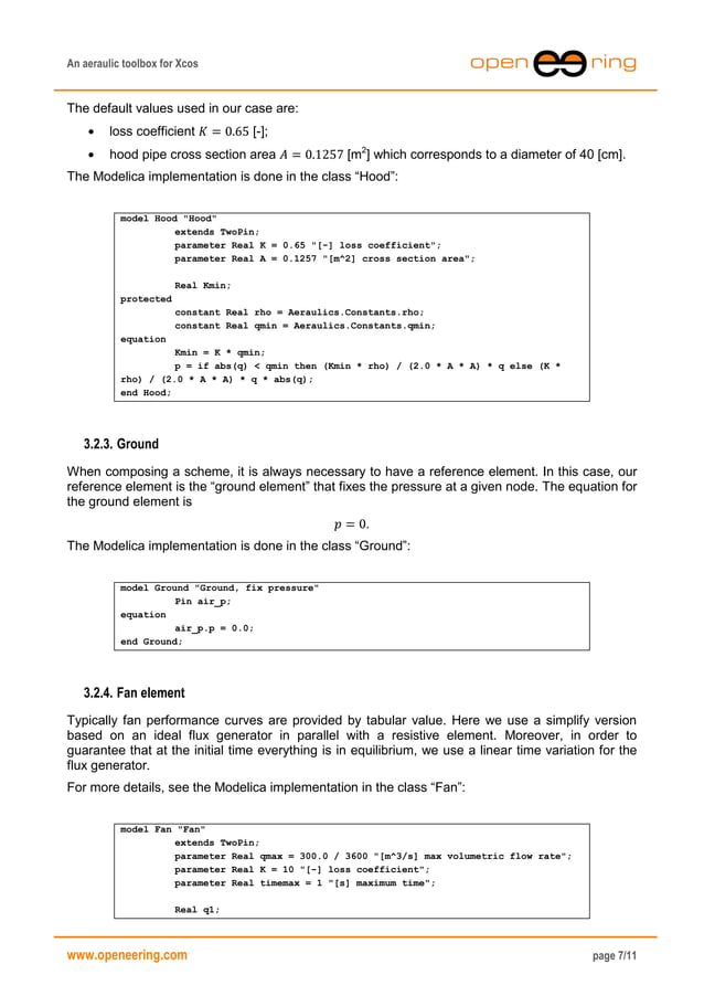 Aeraulic toolbox for Xcos | PDF | Physics | Science