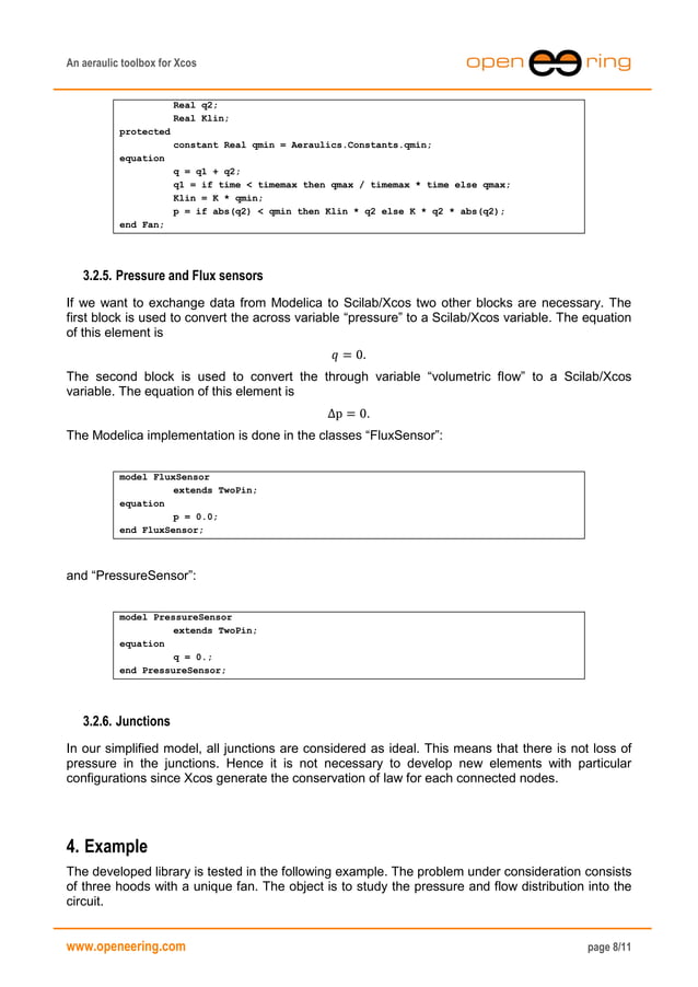 Aeraulic toolbox for Xcos | PDF | Physics | Science