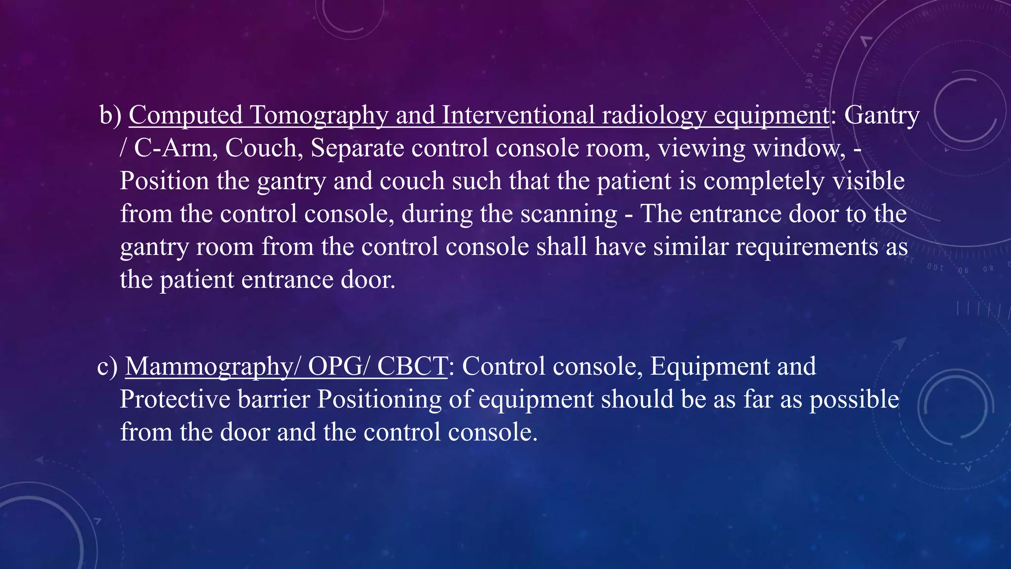 Aerb guidelines for x ray and ct installation | PPTX
