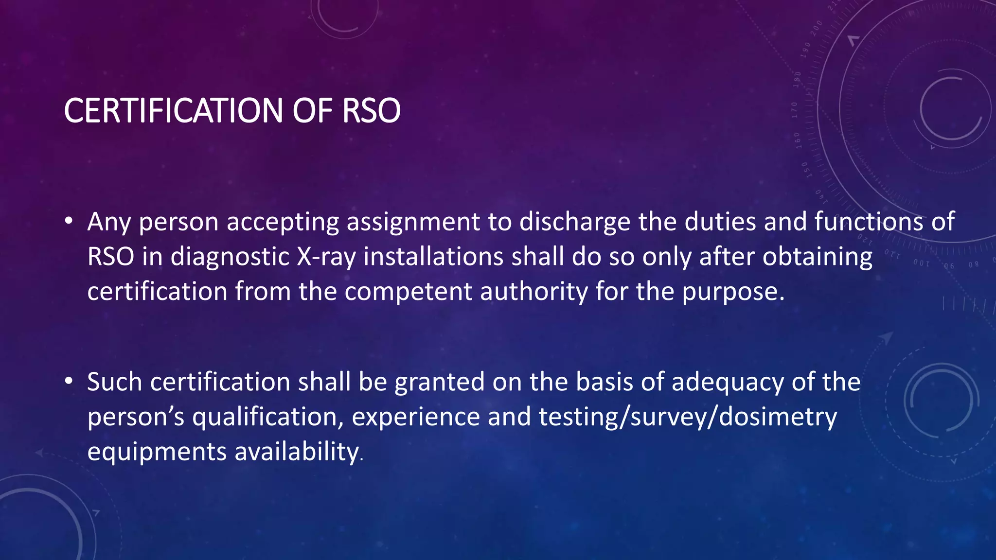 Aerb guidelines for x ray and ct installation | PPTX