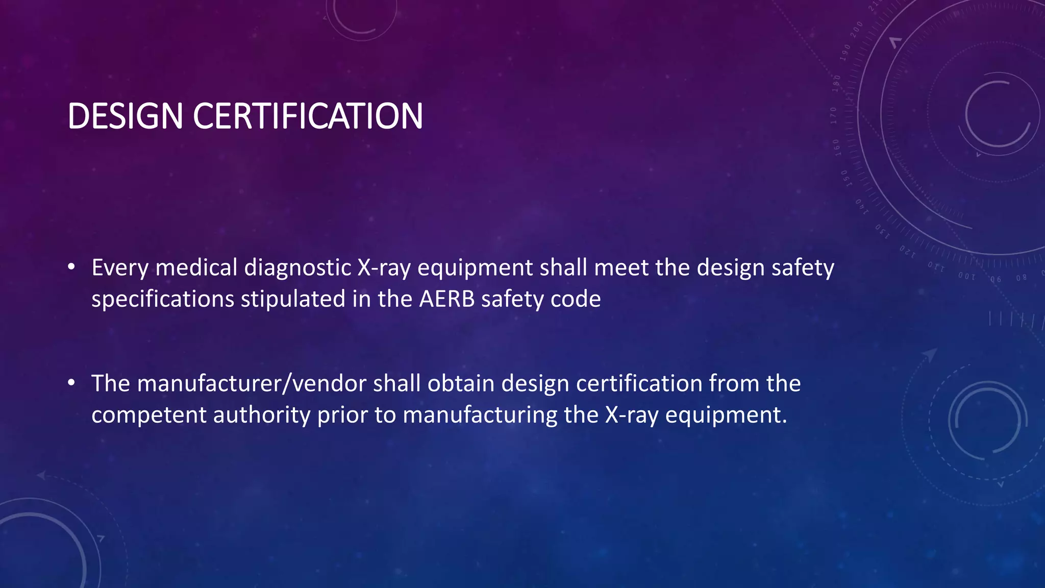 Aerb guidelines for x ray and ct installation | PPTX