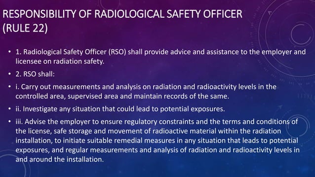 Aerb guidelines for x ray and ct installation | PPTX