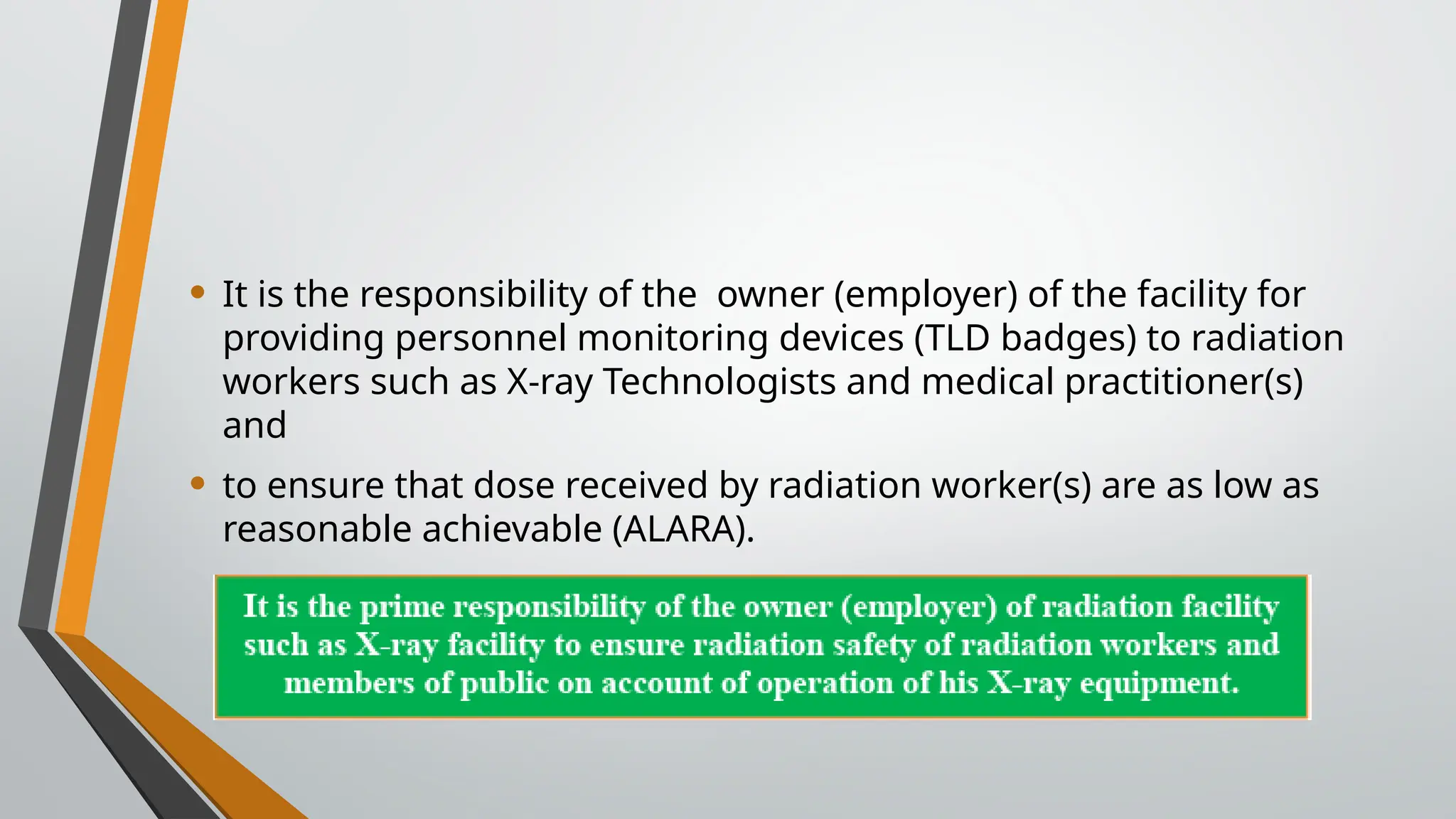 AERB GUIDELINES IN RADIATION SAFETY.pptx