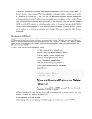 Aerb regulatory board | PDF