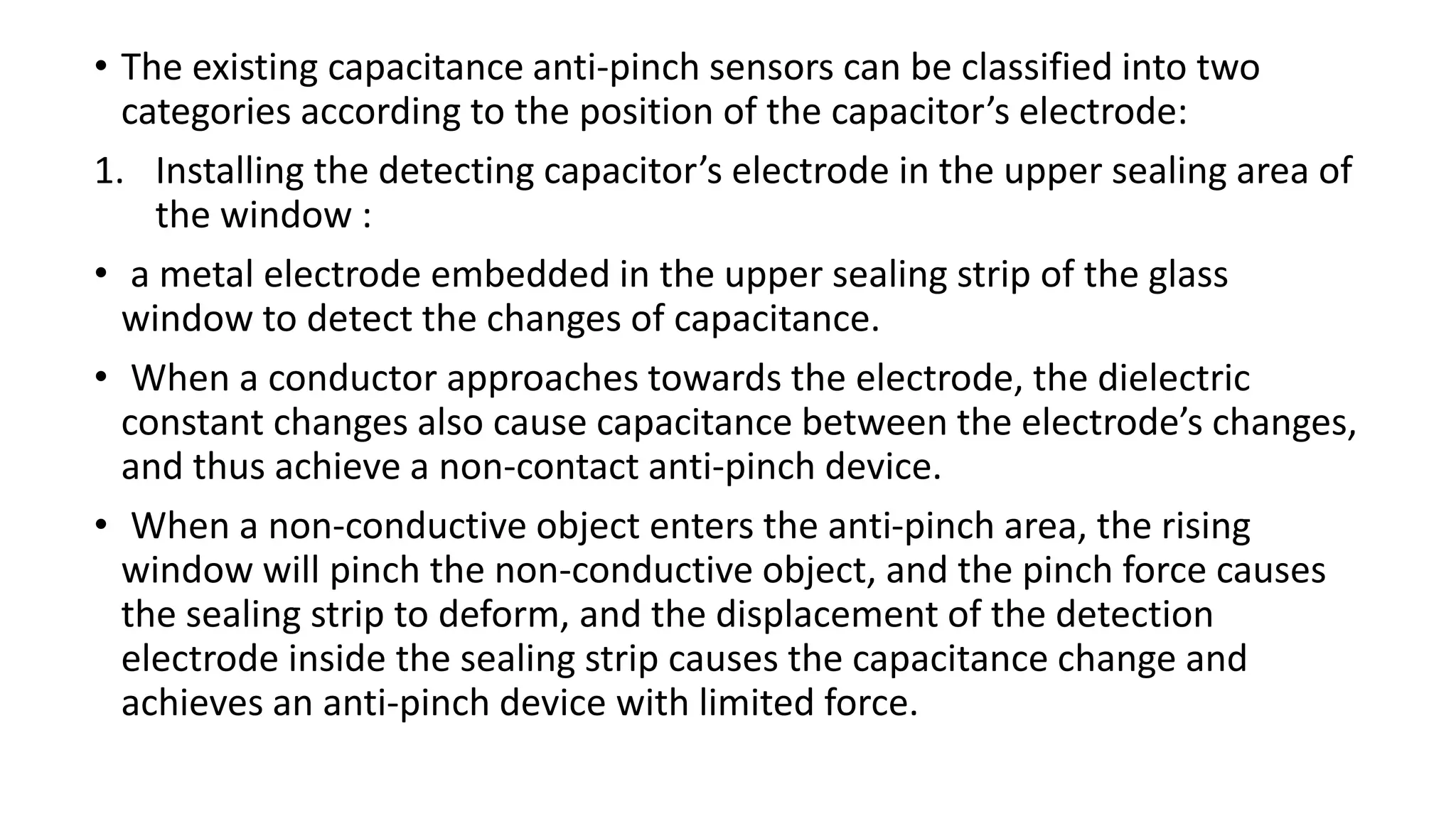 Anti pinch power window | PPTX