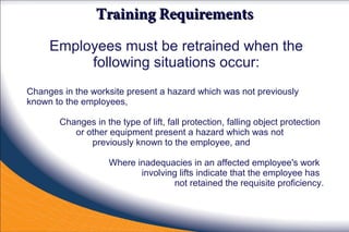 Aerial and scissor lift safety 2 | PPT