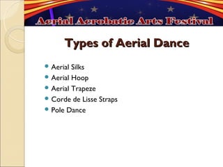 Aerial Dance festival | PPT