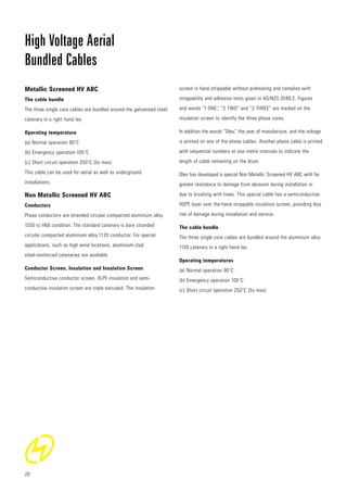Aerial cables | PDF