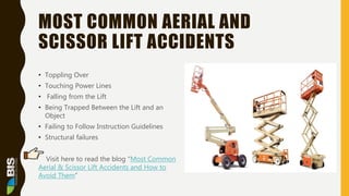 Aerial and Scissor Lifts | PPTX
