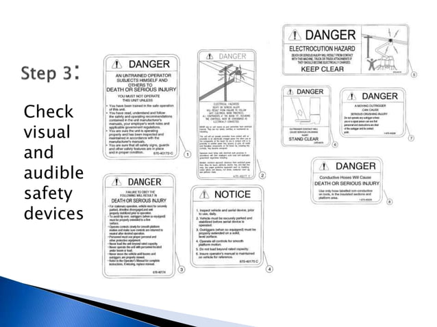Aerial Lift Safety | PPTX | First Aid | Injuries
