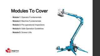 Aerial Lift Safety Training | PPT