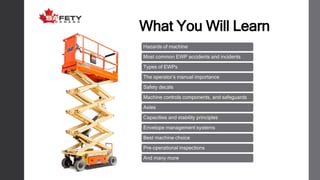 Aerial Lift Safety Training | PPTX