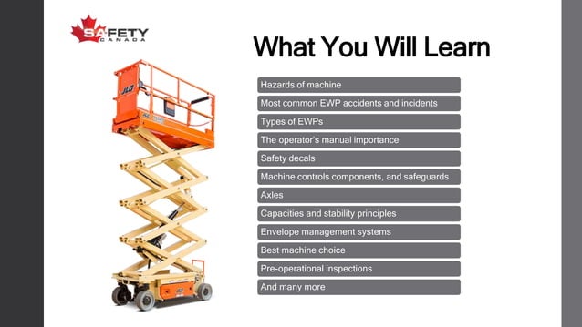 Aerial Lift Safety Training | PPT