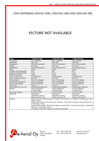 LPD antennas - LPD antennit | PDF