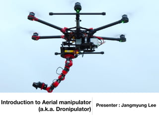 Aerial manipulator | PPT