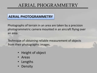 AERIAL PHOTOGRAMMETRY.pptx | 3-D Graphics | Computer Software and ...