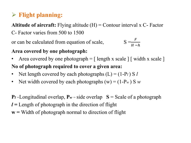 Aerial photogrammetry 04 | PPTX | Science