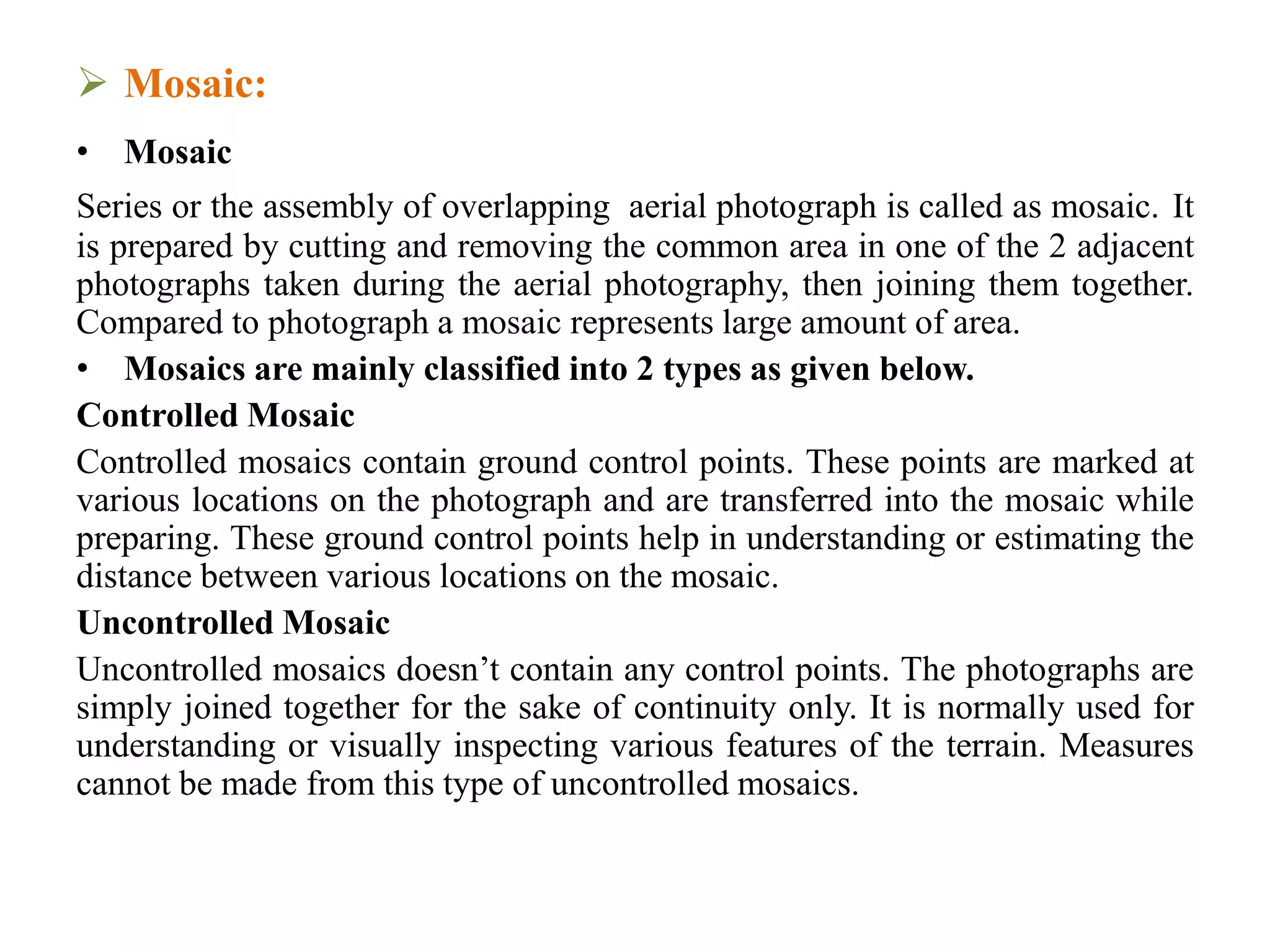 Aerial photogrammetry 05 | PPTX