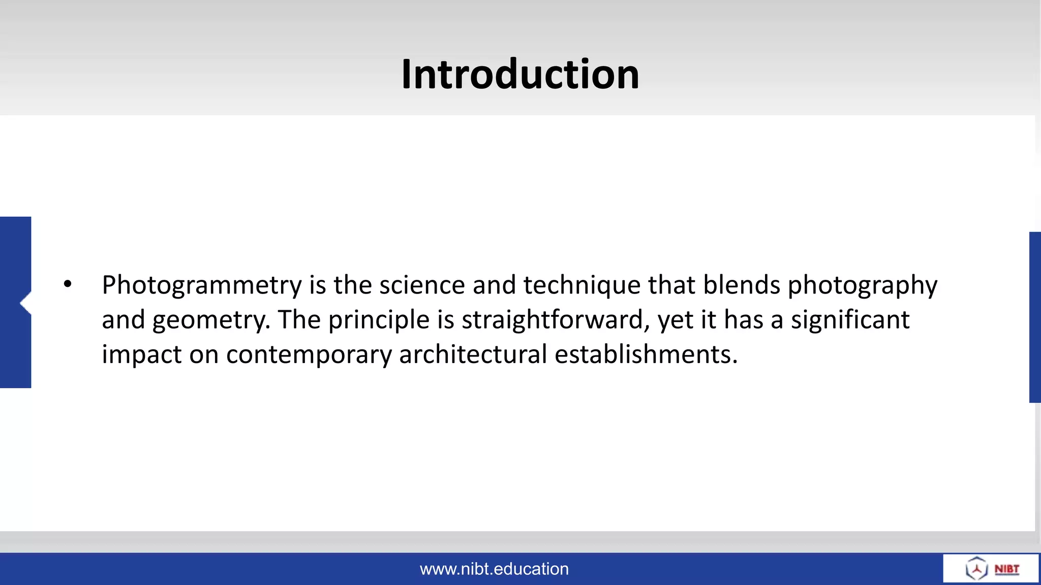 Aerial photogrammetry vs. terrestrial photogrammetry | PPTX