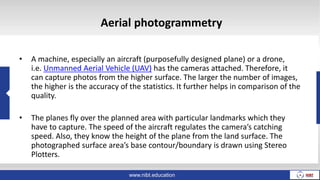 Aerial photogrammetry vs. terrestrial photogrammetry | PPTX