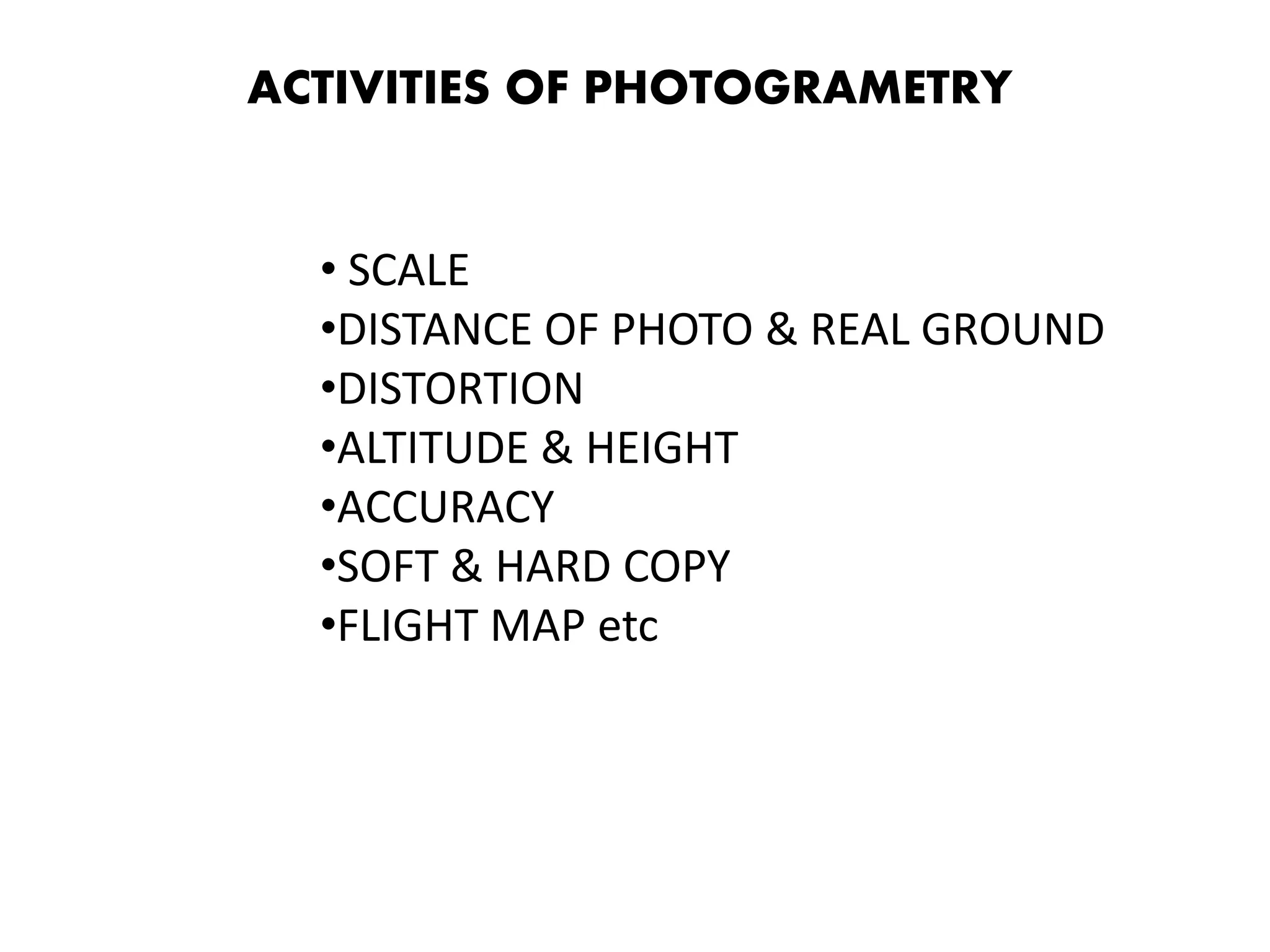 Aerial photography- Concept and Terminologies | PPTX