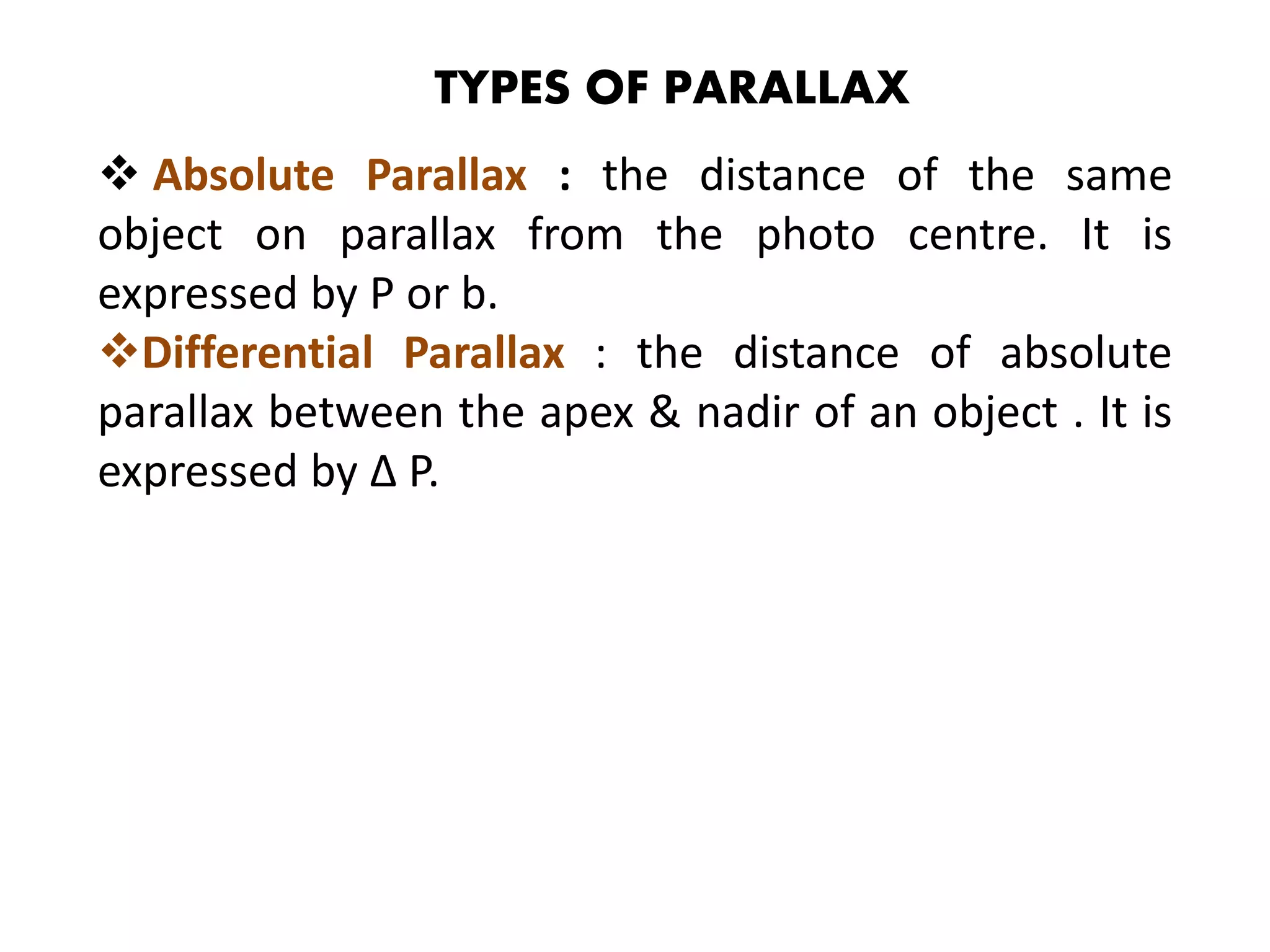 Aerial photography- Concept and Terminologies | PPTX