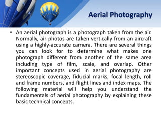 Aerial photographs | PPTX