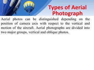 Aerial photographs | PPTX
