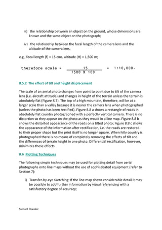Aerial photographs and their interpretation | PDF