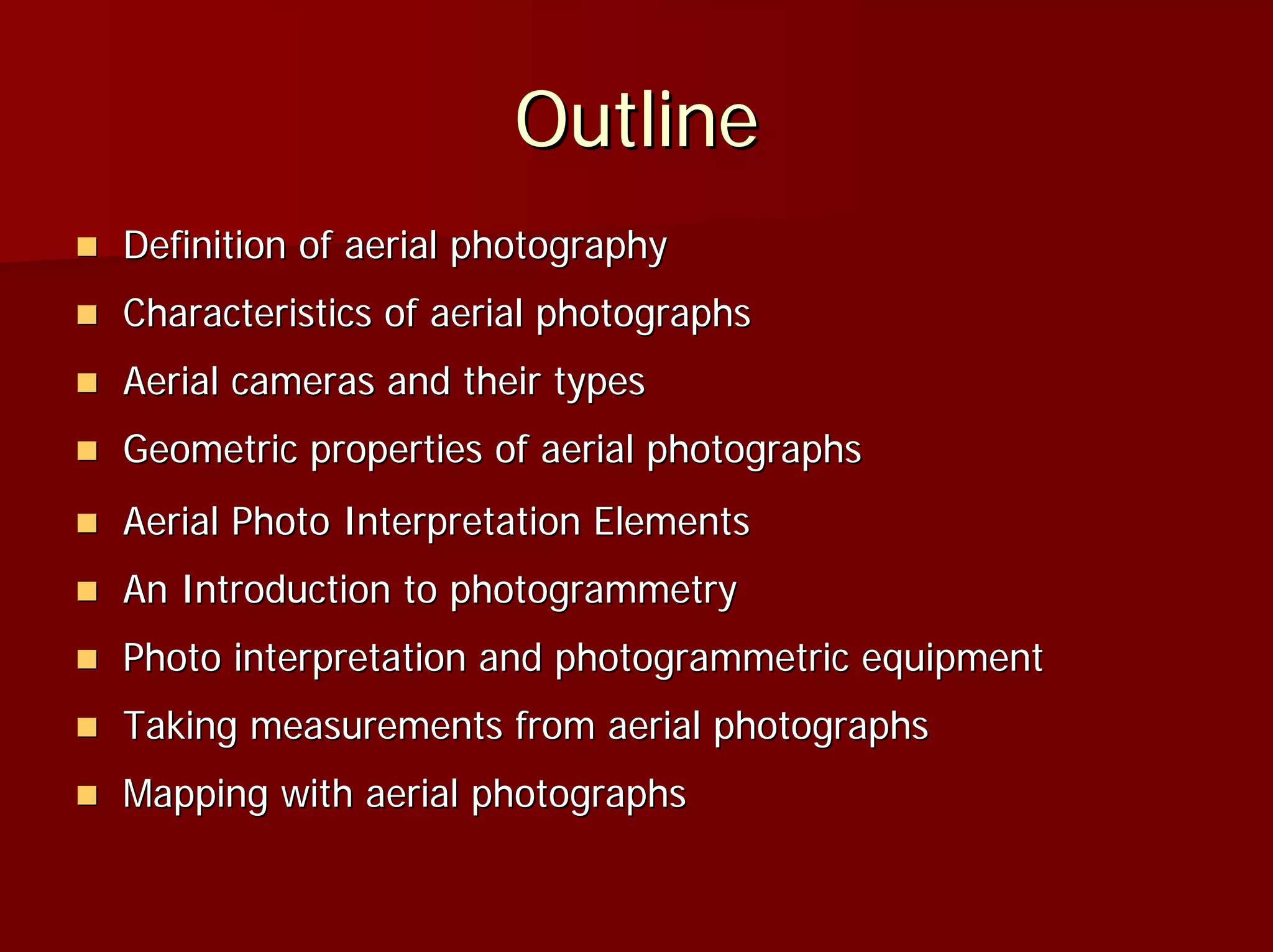 Aerial photography abraham thomas | PDF