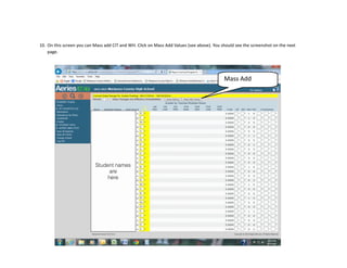 Uploading Grades to Aeries.net (not SBG) | PDF
