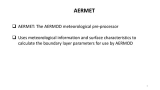 AERMOD | PPT
