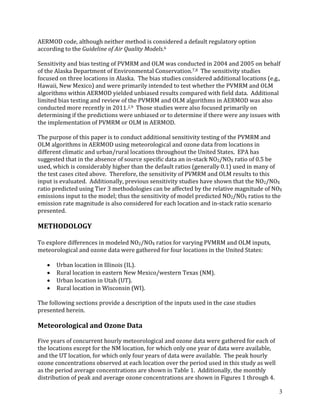 AERMOD Tiering Approach Case Study for 1-Hour NO2 | PDF