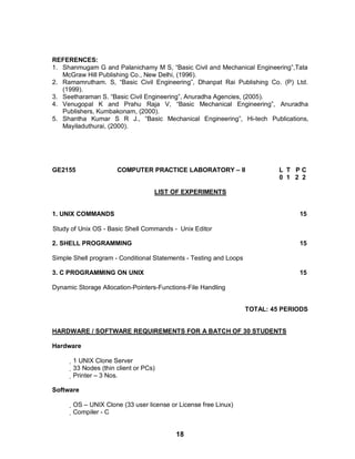 ANNA UNIVERSITY, CHENNAI AFFILIATED INSTITUTIONS R - 2008 B.E ...