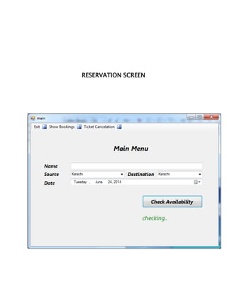 Airline reservation system | PDF