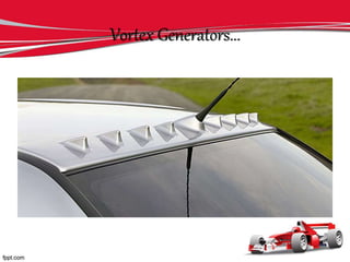 Aerodynamic drag reduction by Vortex Generators | PPT