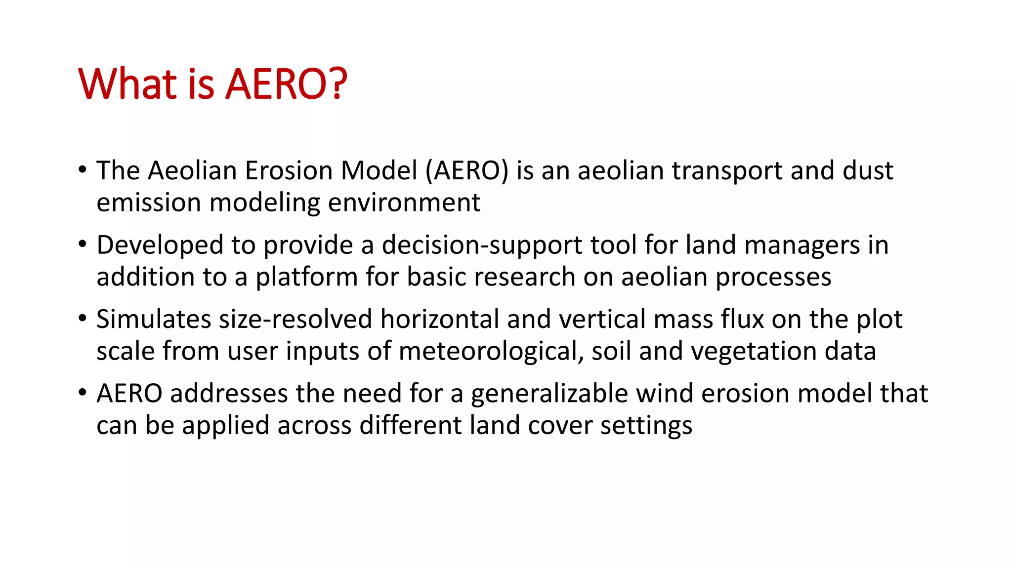Aero | PPTX