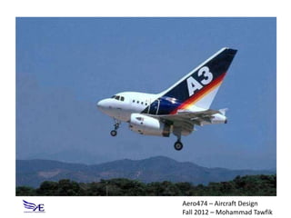 Aero474 Aircraft design | PPT