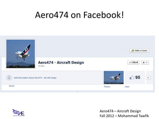 Aero474 Aircraft design | PDF