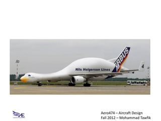 Aero474 Aircraft design | PDF