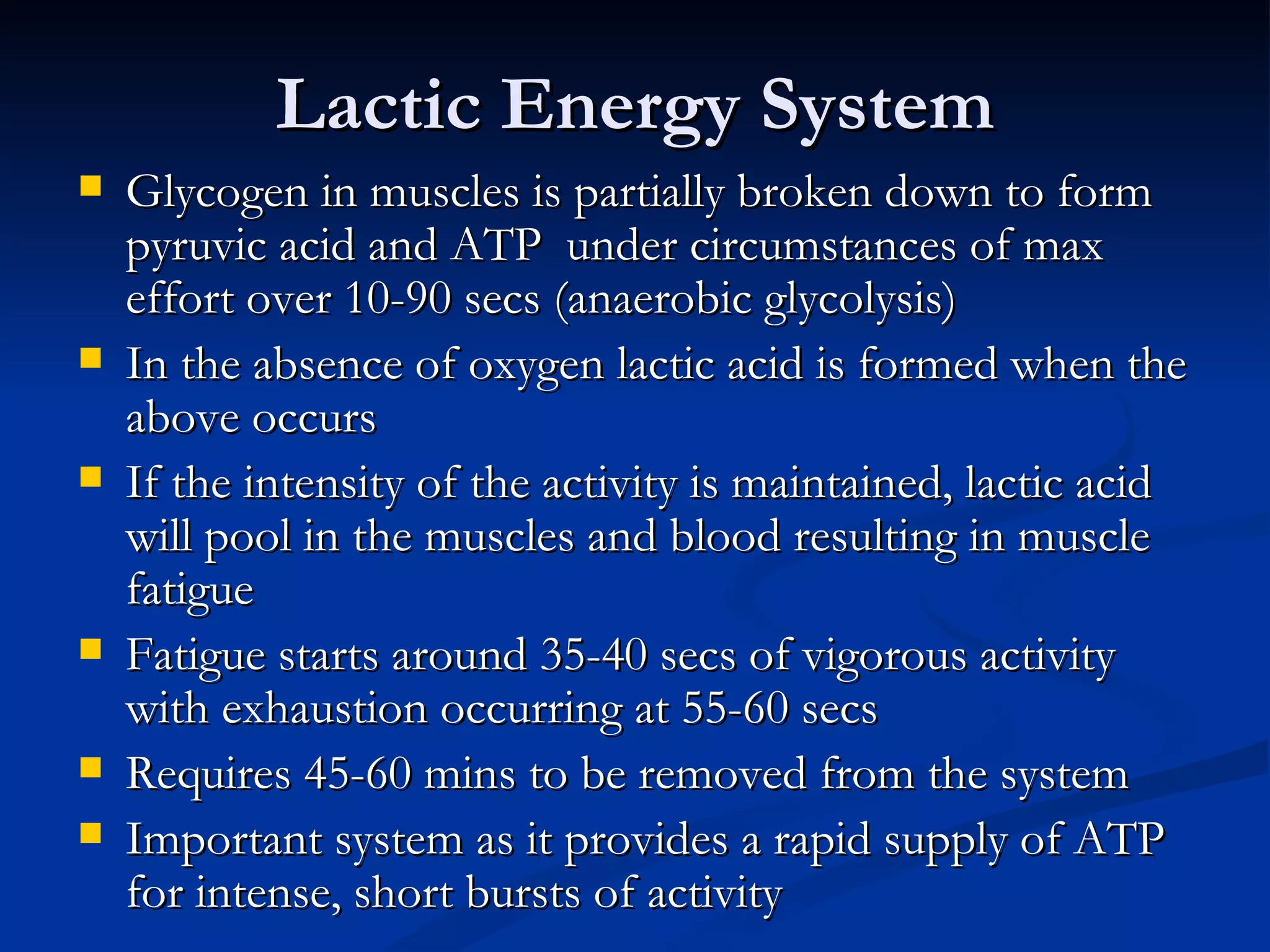Aerobic and anaerobic training | PPT