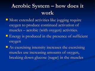 Aerobic and anaerobic training | PPT