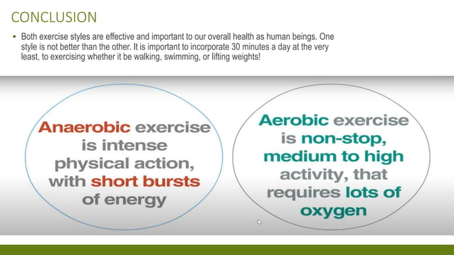 Aerobic and Anaerobic.pptx | Running and Jogging | Fitness and Exercise