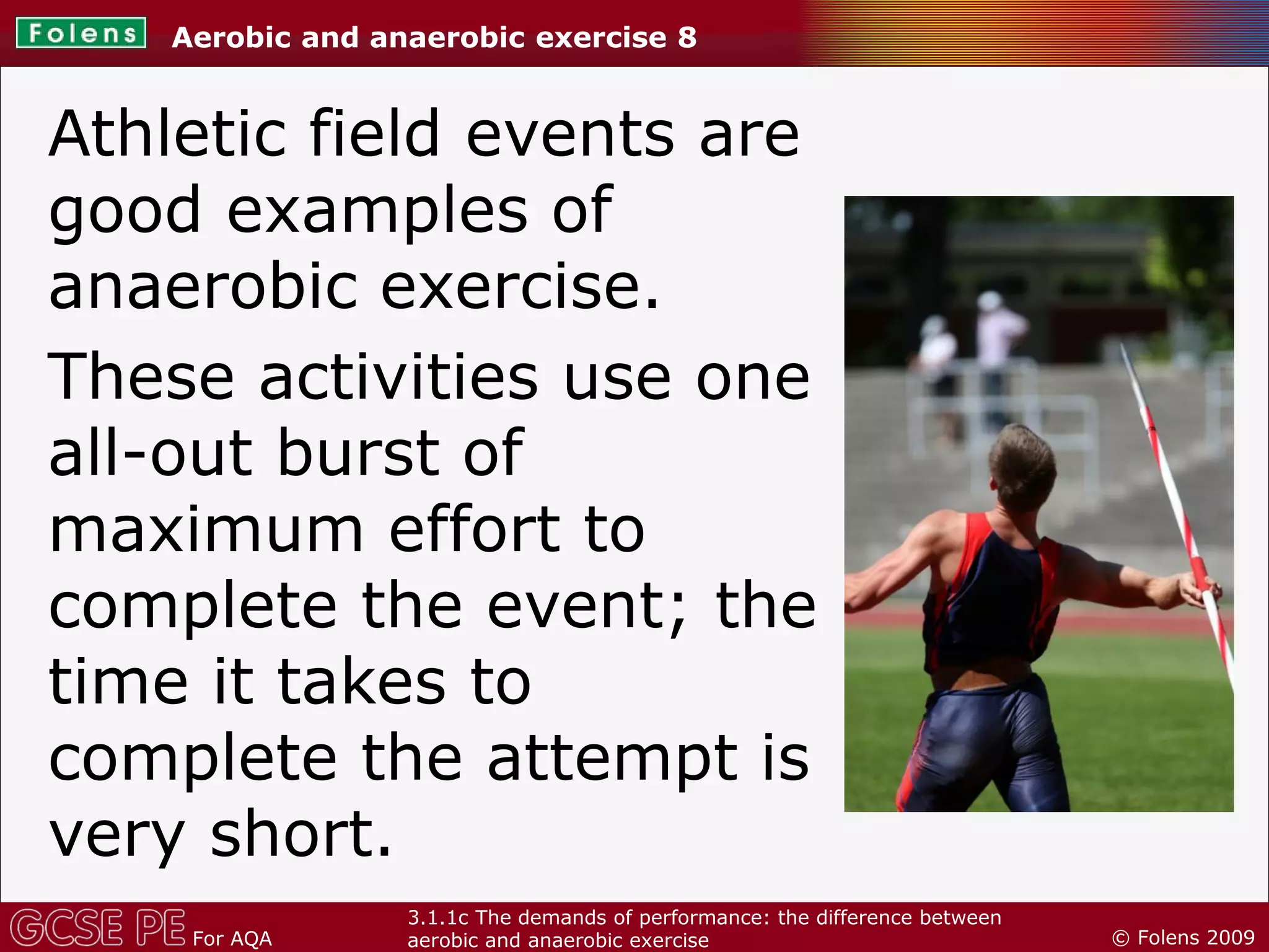 Aerobic and anaerobic exercise | PDF